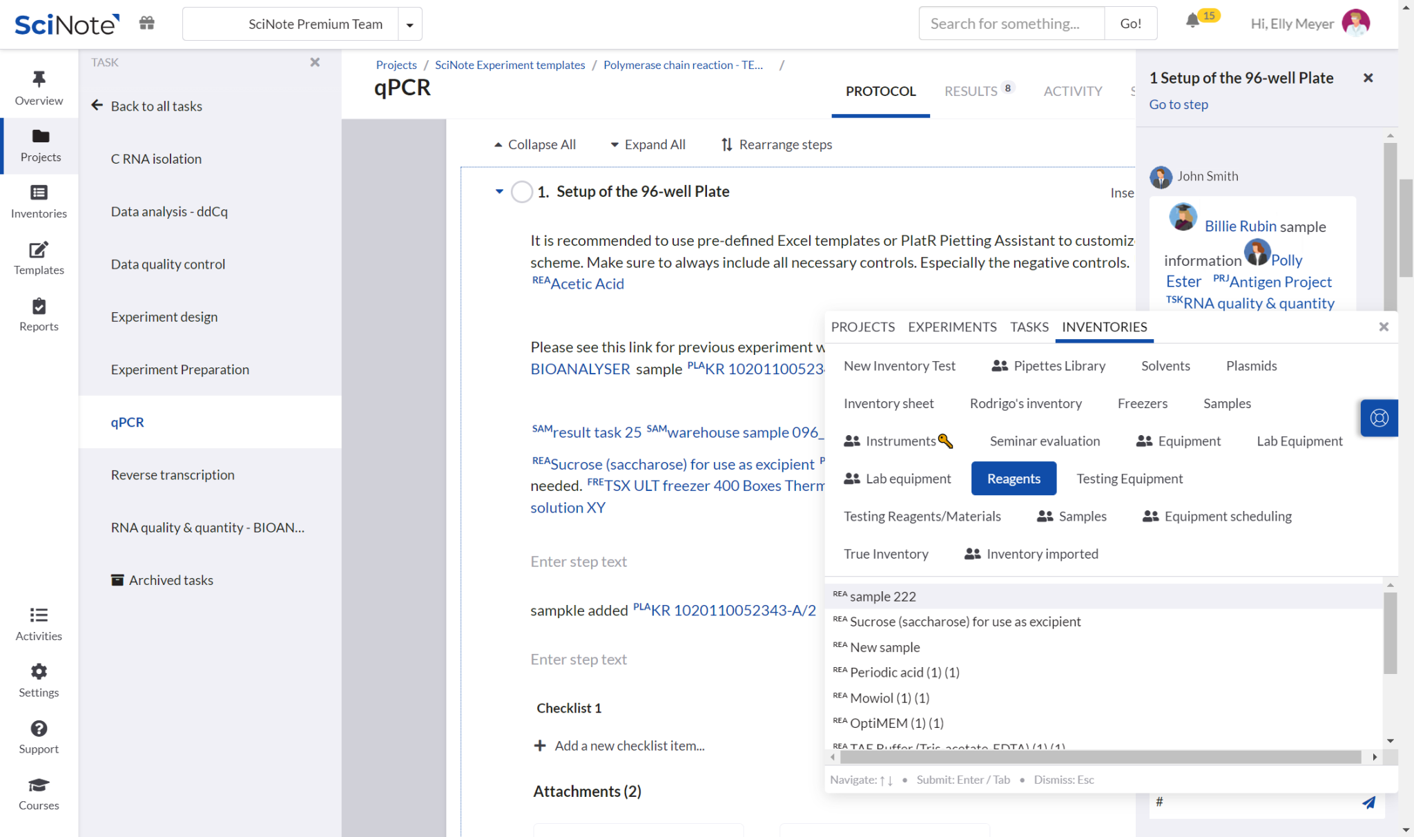 Laboratory Inventory Management System - SciNote ELN