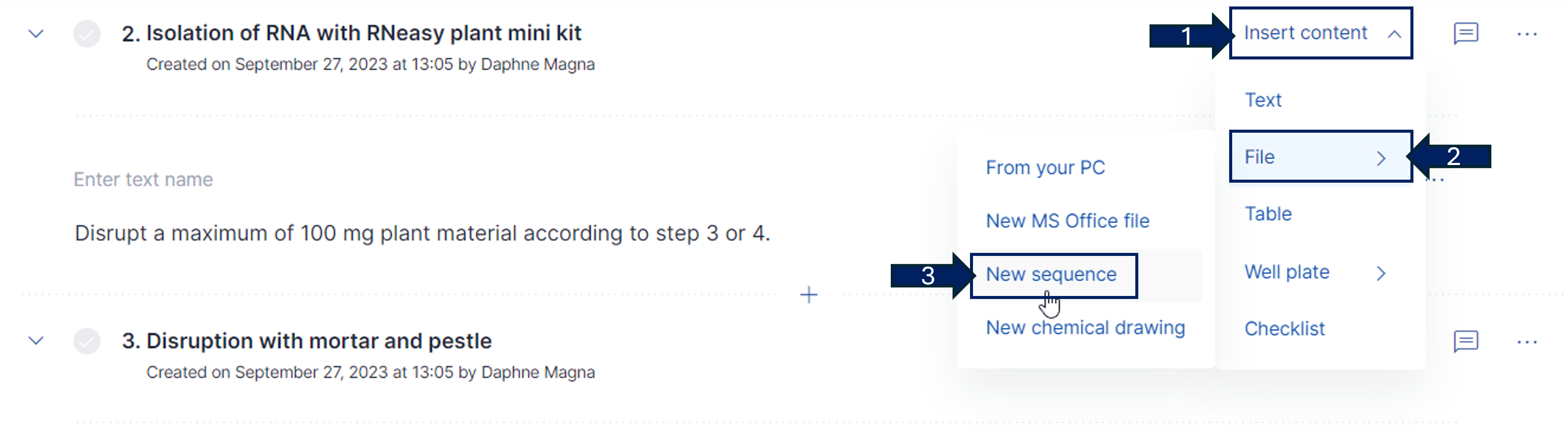 Sequence Editor - Design and Manage Your Plasmid Sequences Within SciNote ELN - SciNote