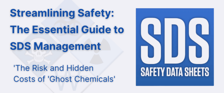 Streamlining Safety: The Essential Guide to SDS Management